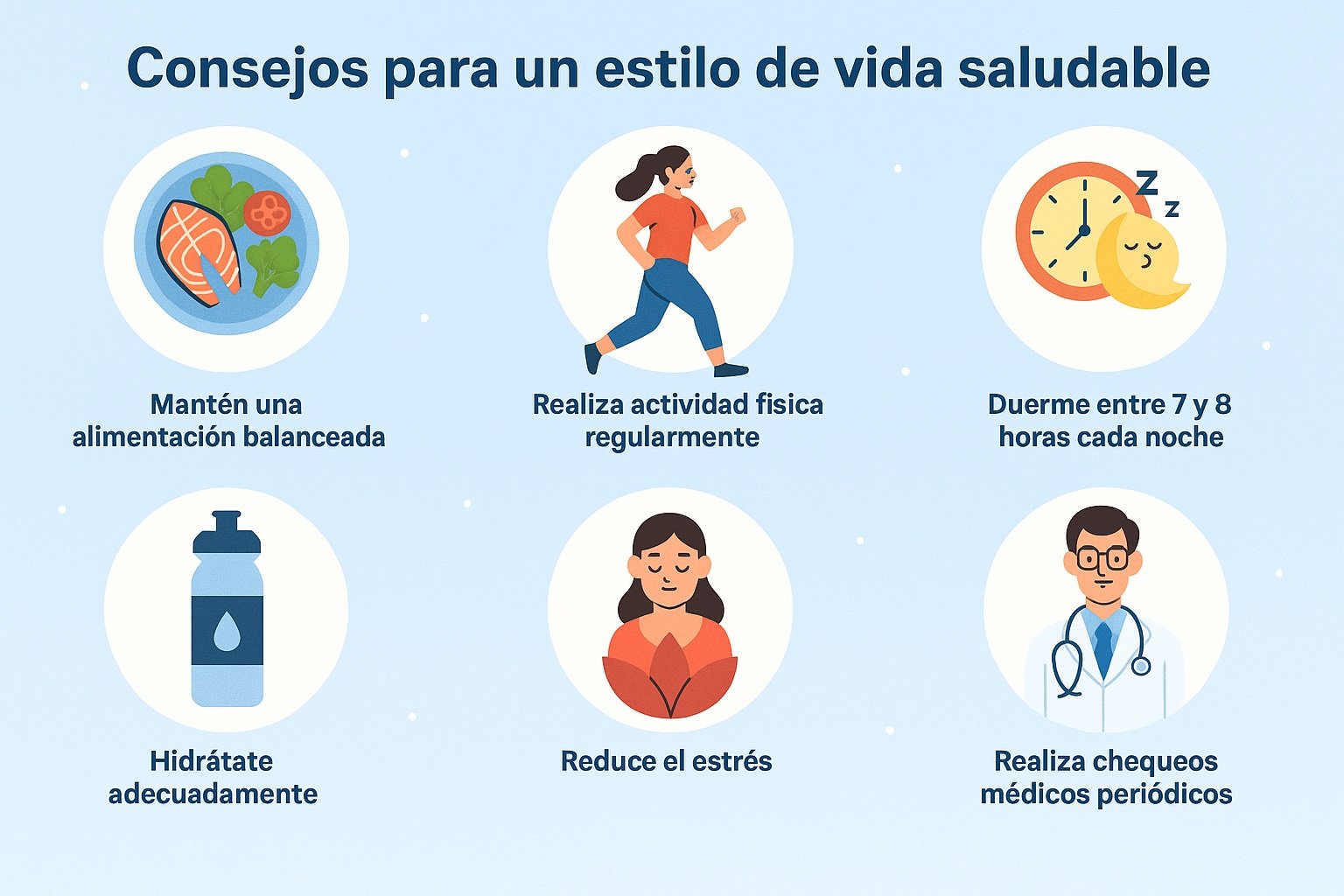 7 consejos prácticos para llevar un estilo de vida saludable y mejorar ...