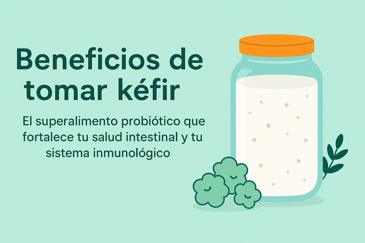 Beneficios de tomar kéfir: el superalimento probiótico que fortalece tu ...