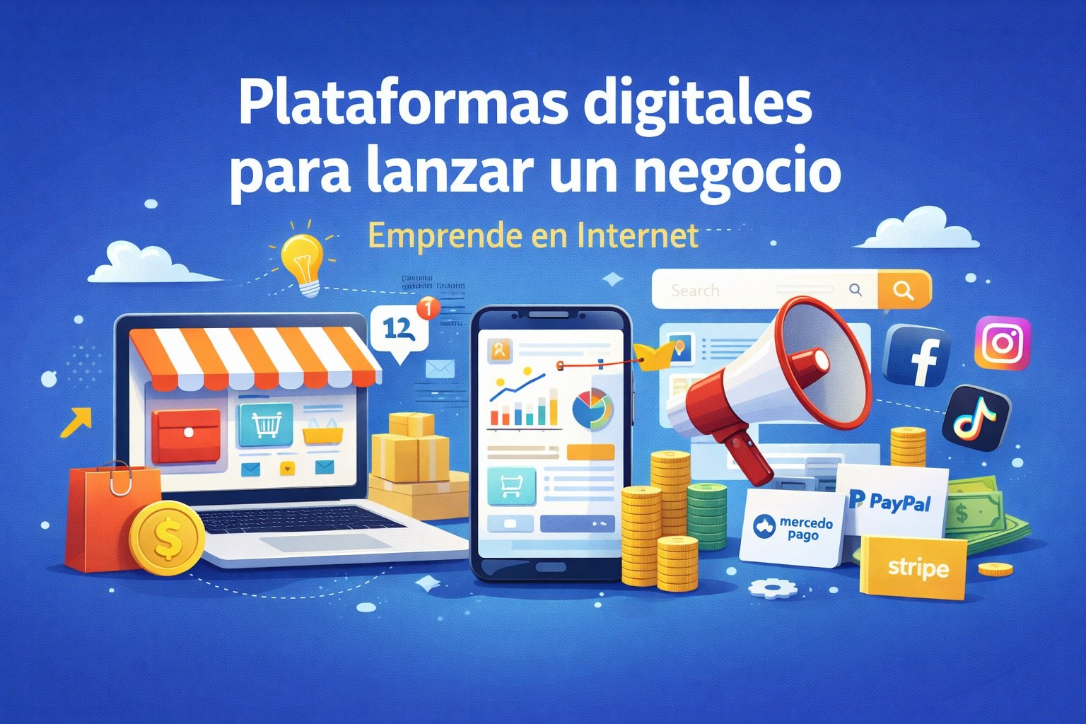 Plataformas digitales para lanzar un negocio: herramientas clave para ...